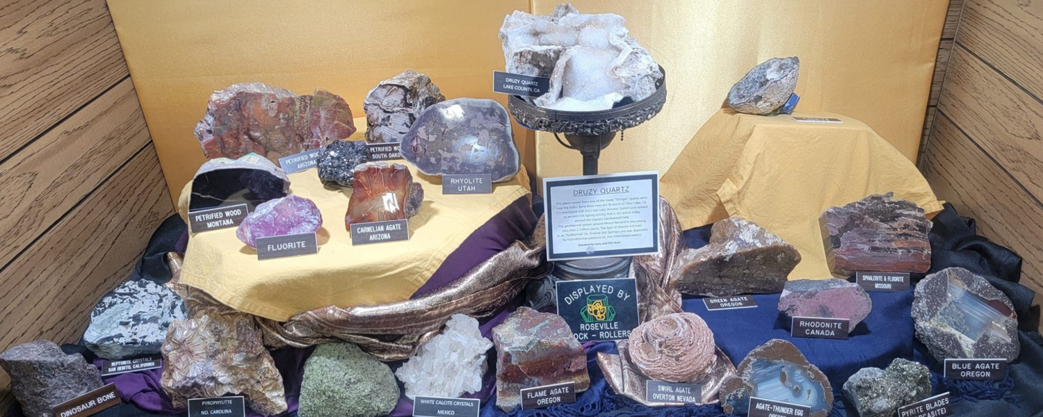 Exhibits – Roseville Rock Rollers Gem & Minerals Society